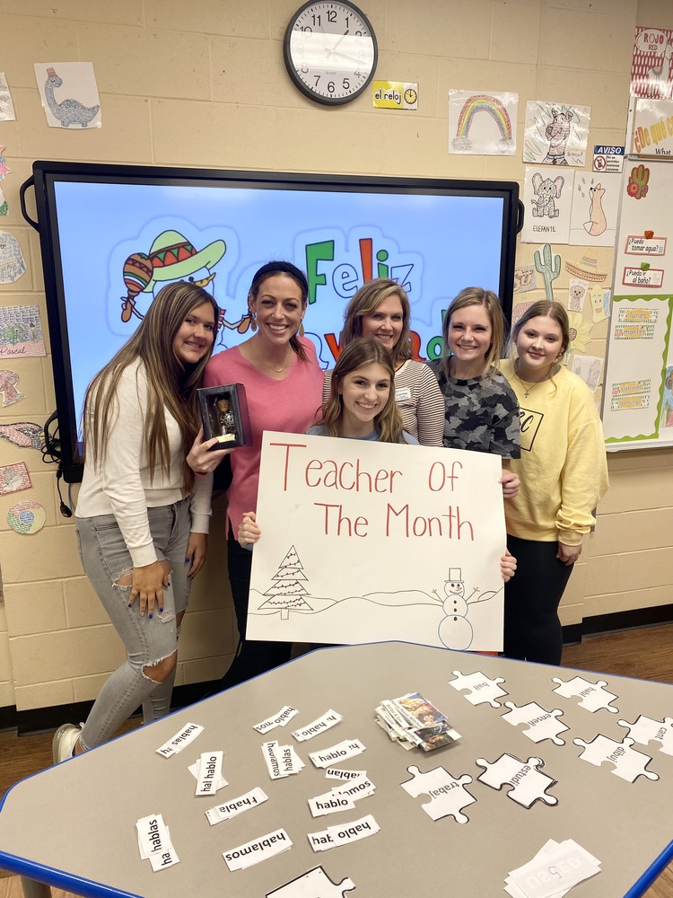9GC December Teacher of the Month | Bixby 9th Grade Center
